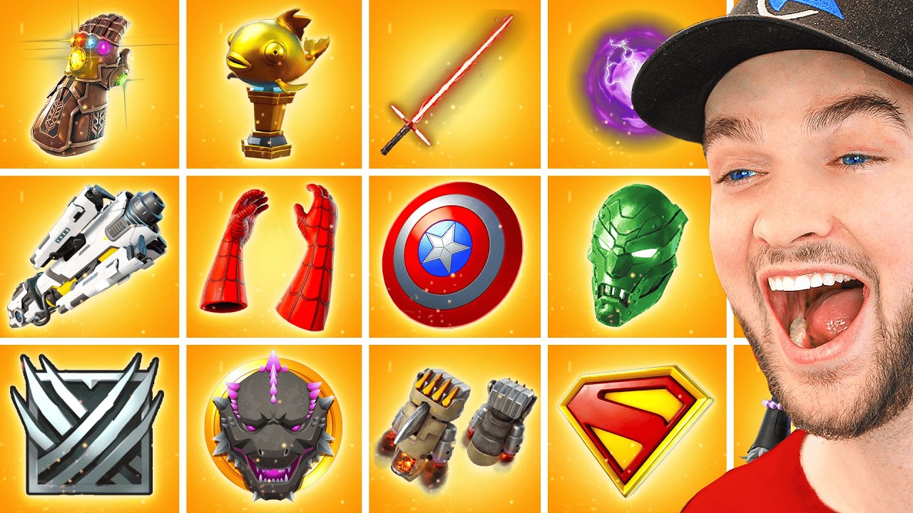 Evolution of EVERY Fortnite Mythic! (Chapter 1 - Chapter 7) - YouTube