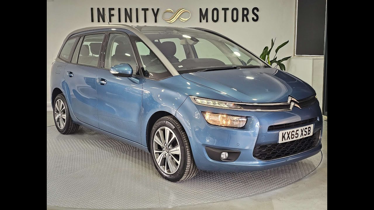 Citroen C4 Picasso 2.0 Exclusive Blue HDI - YouTube
