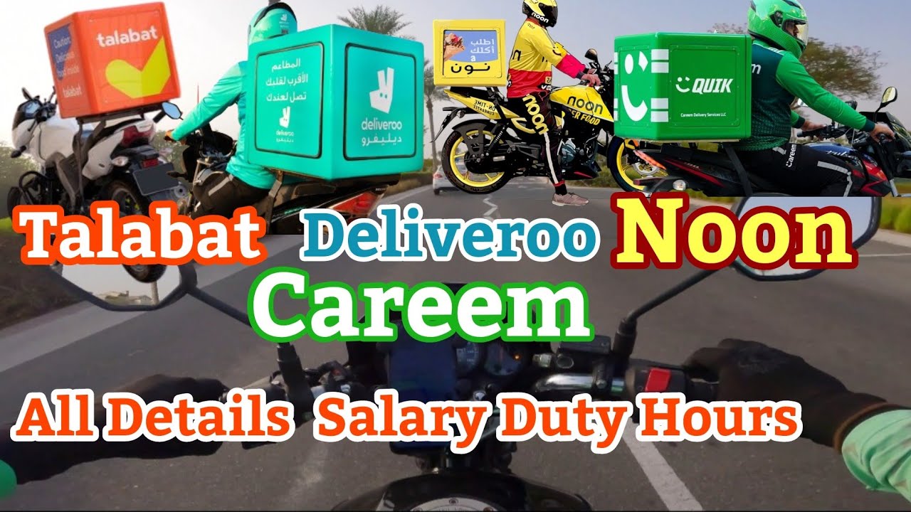 Talabat ,Deliveroo, Noon, Careem Erning Duty Hours All Details #talabat ...