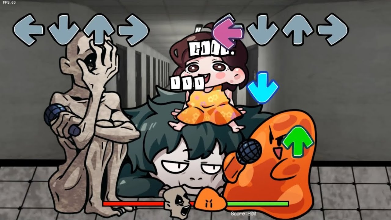 [FNF] SCP 프라이데이 나이트 펌킨 SCP-096 Vs SCP-999 [Friday Night Funkin SCP-096 ...