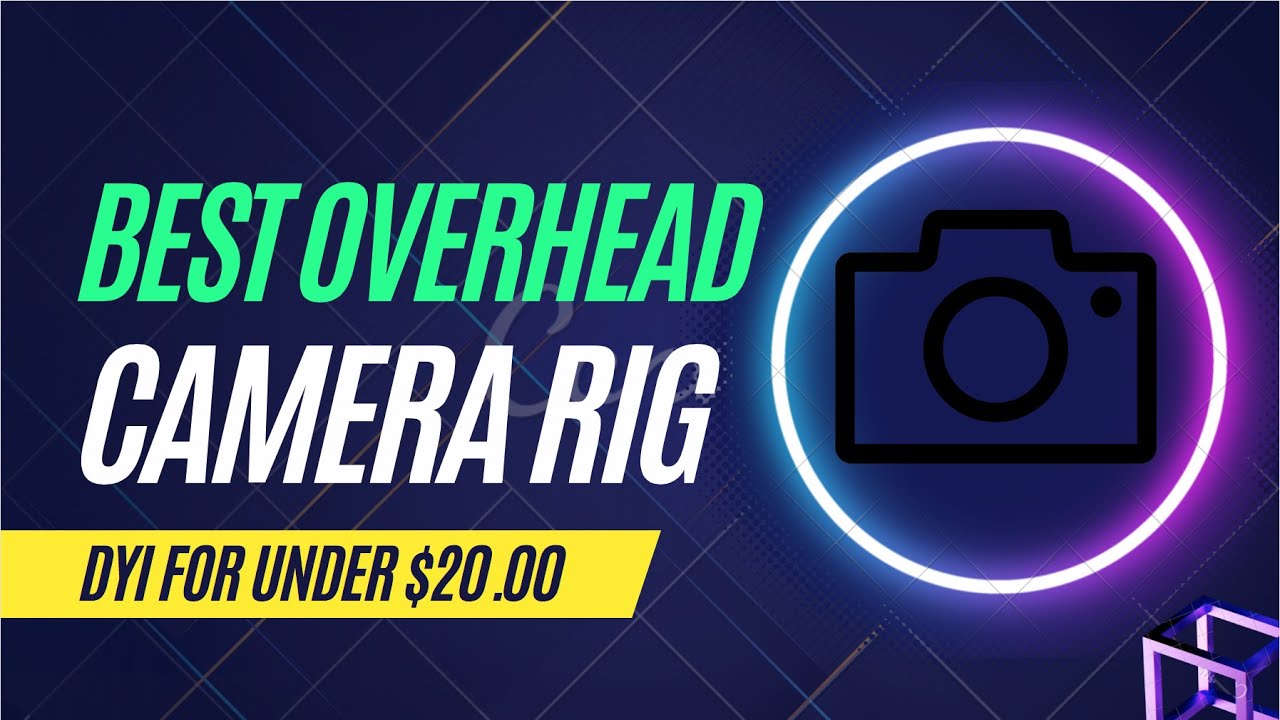 How to make an overhead camera rig under $20.00/ Best overhead camera ...