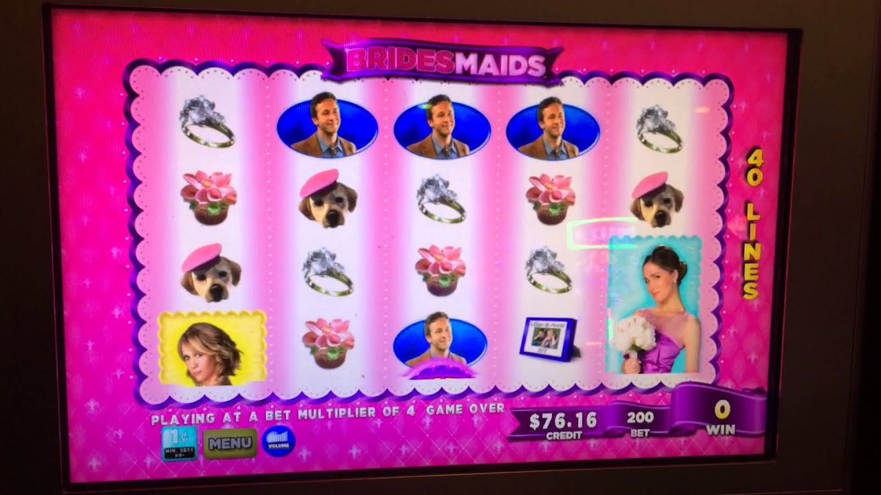 Brides Maids slot machine gameplay with random big win - YouTube