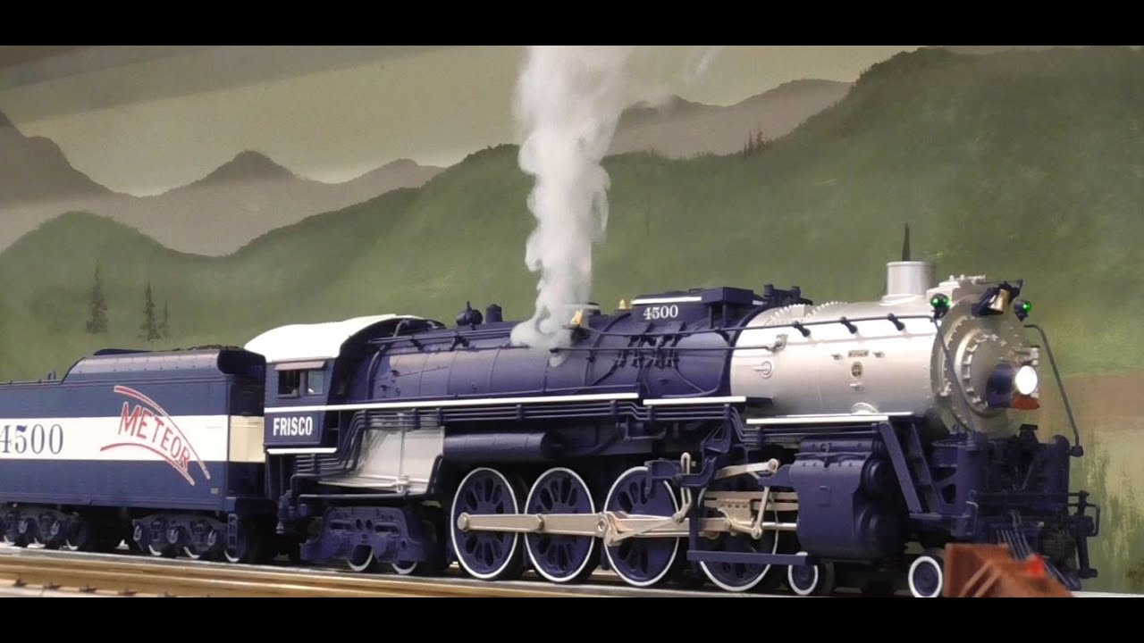 Lionel 2031240 Frisco SLSF 4500 4-8-4 with Legacy Control - YouTube