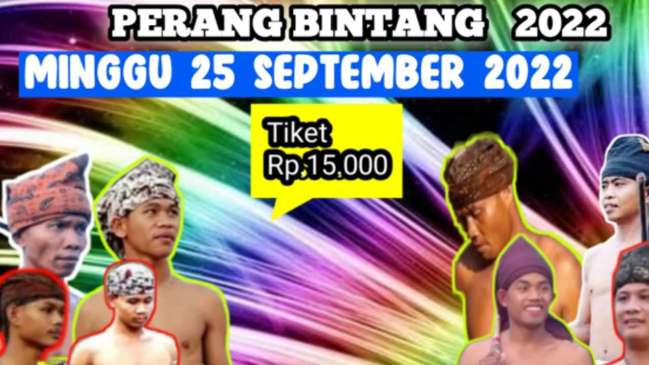 LIVE.. PERESEAN PERANG BINTANG DESA LOLOAN URIK BUTENG .HERCULES - YouTube
