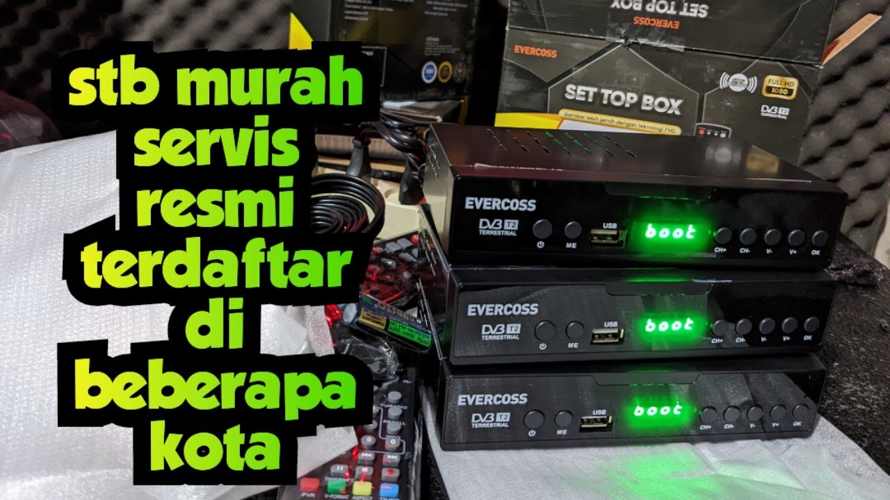 review stb evercoss STB MAX - YouTube