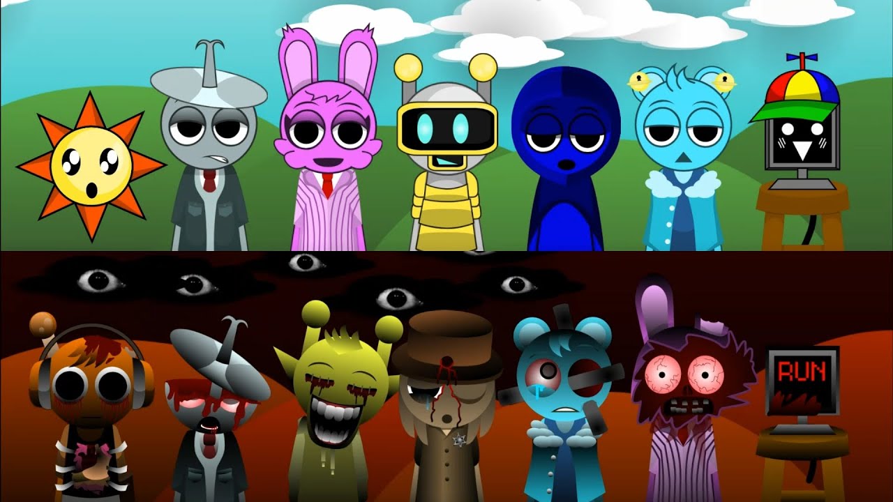 Sprunki Rejoyed: NEW Phase 1 VS Phase 2 - YouTube