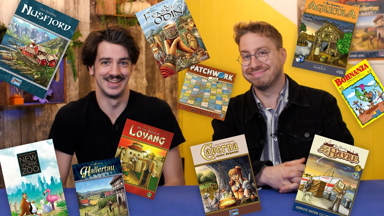 Top 10 🐑 Les Meilleurs jeux de Uwe Rosenberg - YouTube