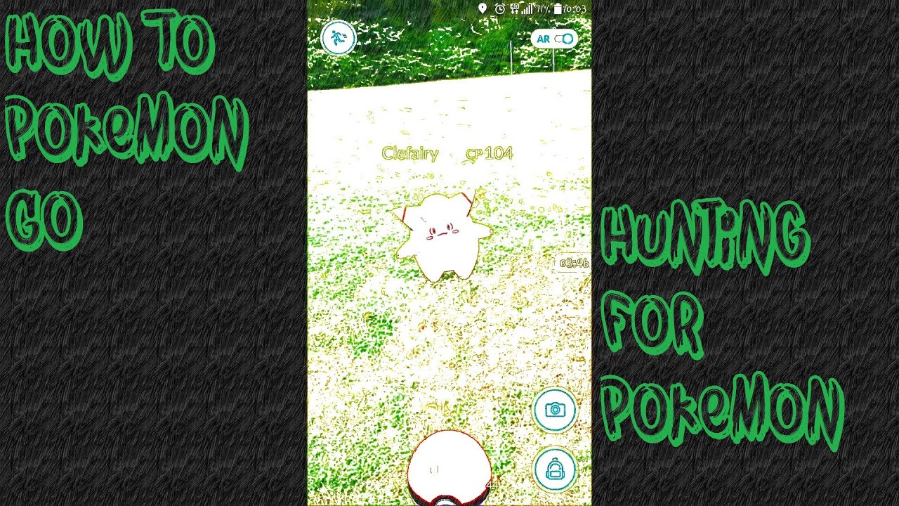 How To Pokemon Go - Hunting For Pokemon - YouTube