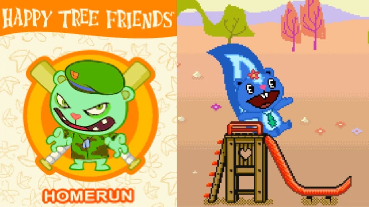 Happy Tree Friends: HomeRun JAVA GAME (Nostromo 2005) - YouTube