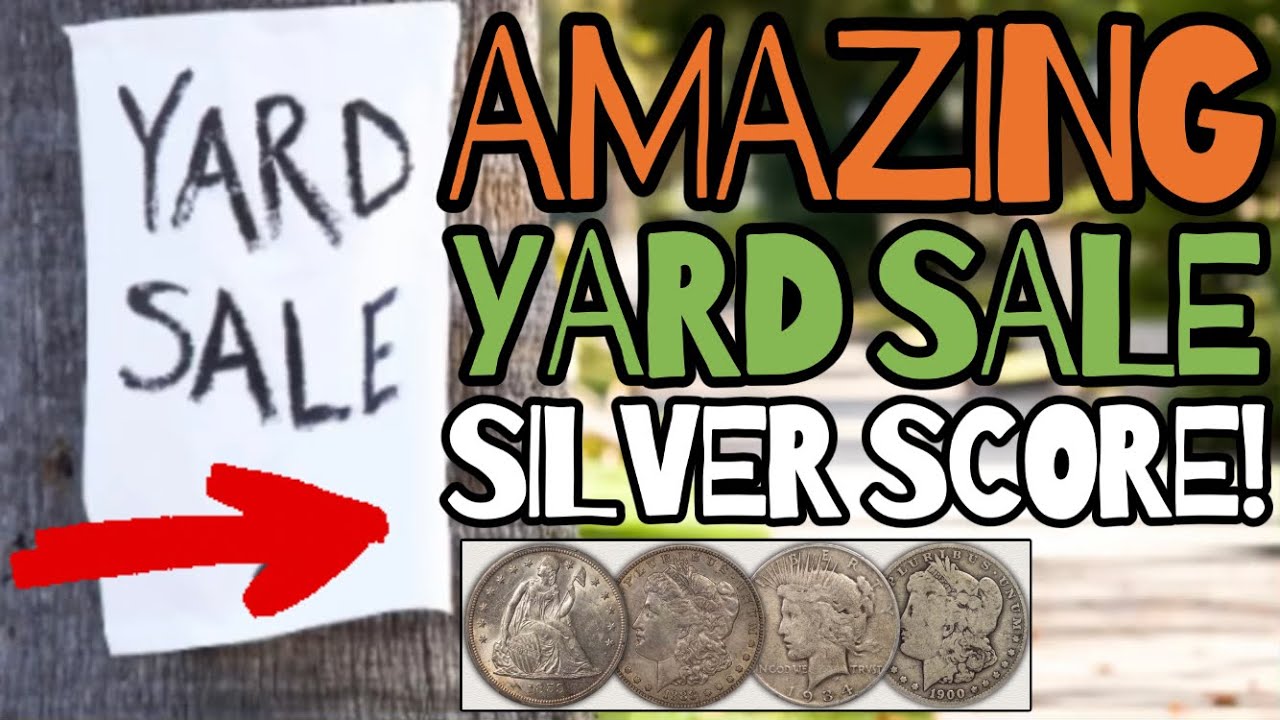 AMAZING YARD SALE SILVER SCORE! - YouTube