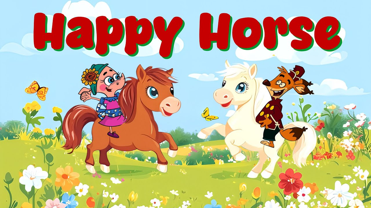 🐴 Gallop, Gallop! Happy Horse Song for Kids 🎶 | Fun Animal Song for ...