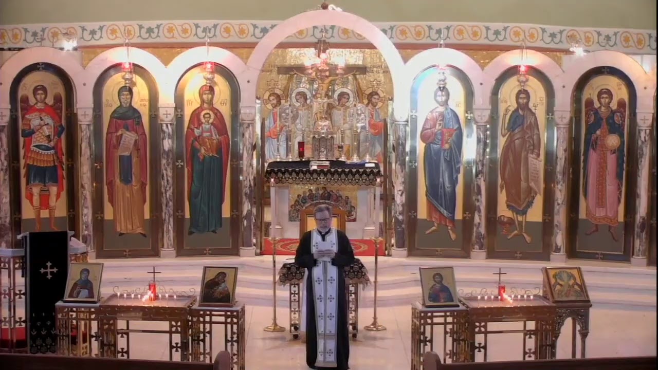 August 7, 2020 - Paraklesis (Supplication Service) to the Virgin Mary ...