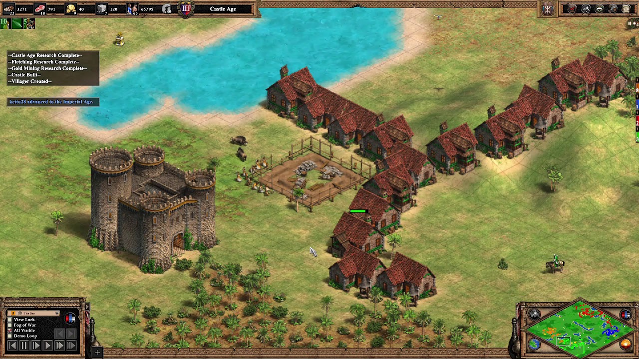 Successive Scout Rush - AoE2 Definitive Edition 2v2 Quick Game ...