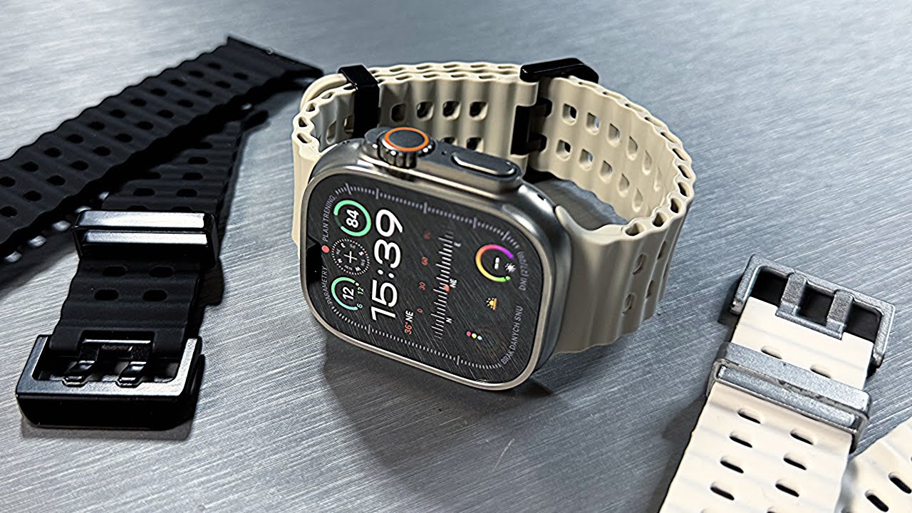 Apple Watch Ultra 2 2024 Version and New Galaxy Watch Ultra Band ...