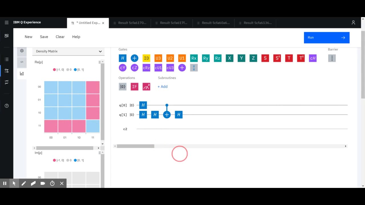 CZ Gate | IBM Quantum Experience [Part 2] - YouTube