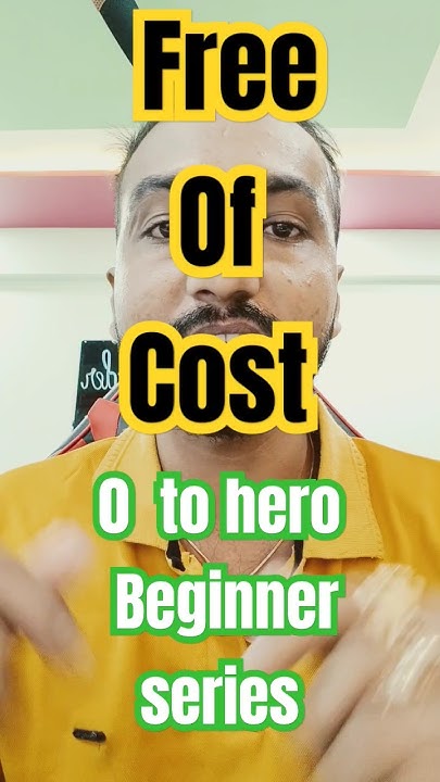 🚀free of cost beginner series #shortsfeed - YouTube