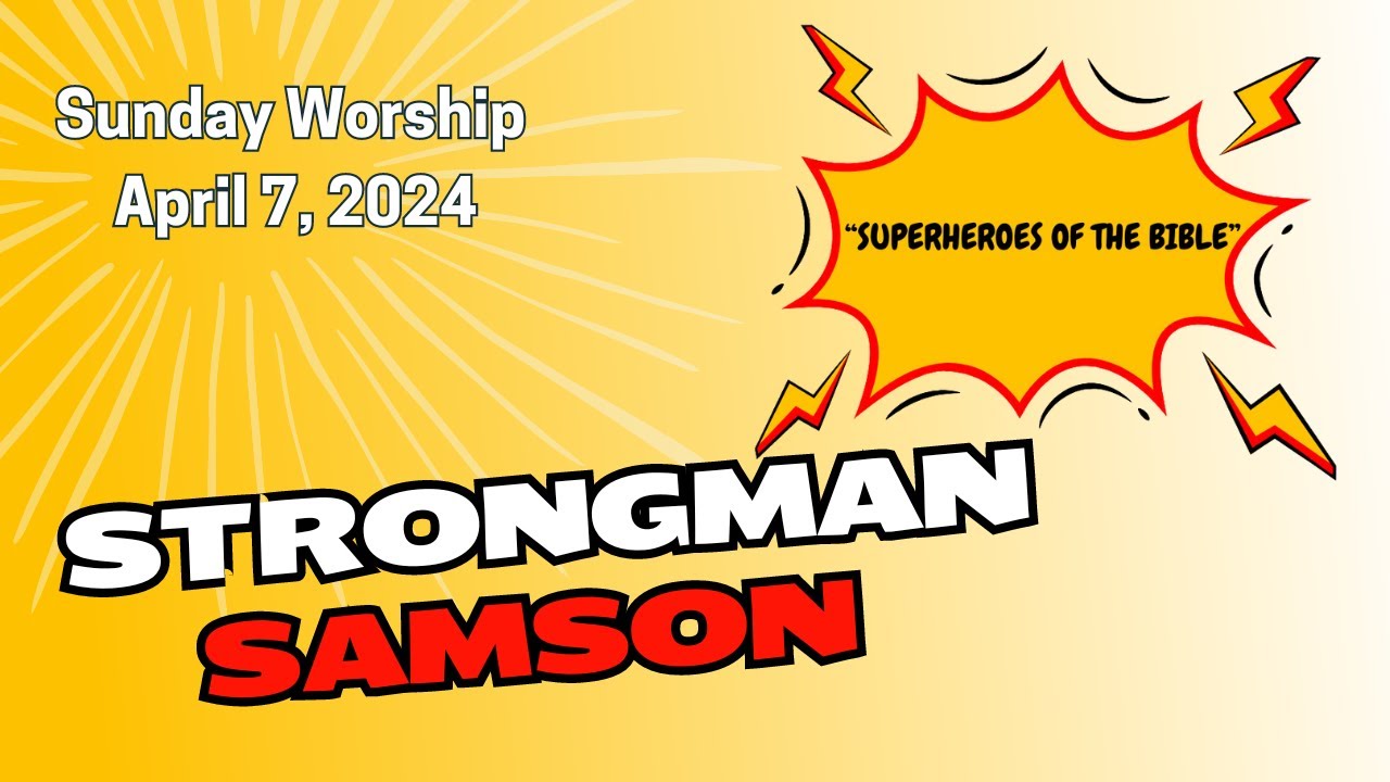 Superheroes of the Bible - "Strongman Samson" - YouTube