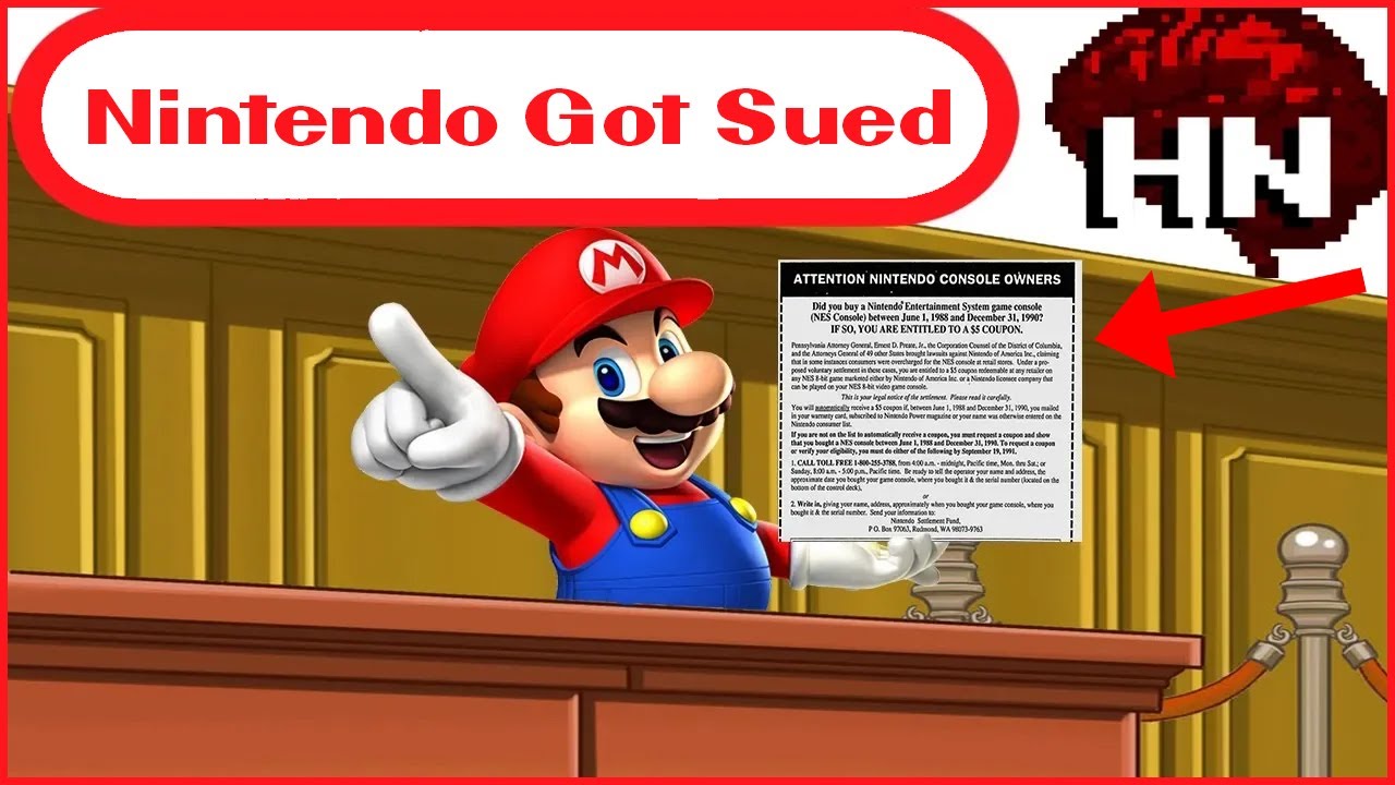 Nintendo Got Sued - YouTube