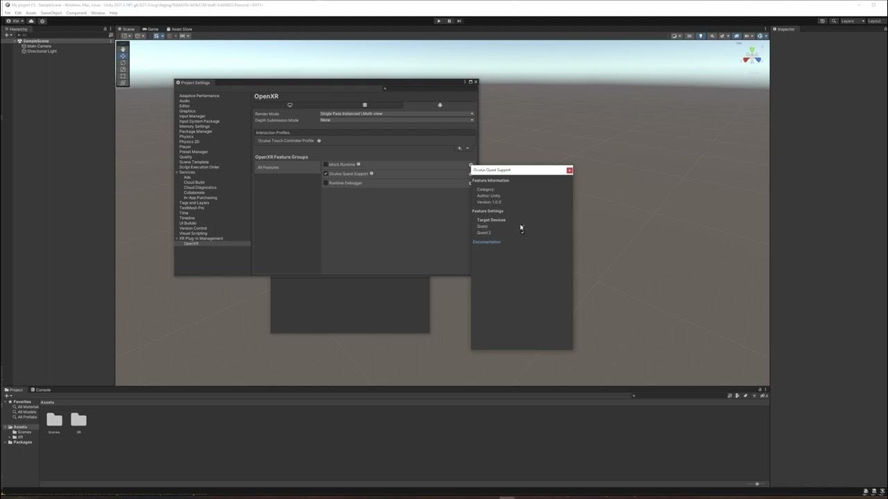 Setup Unity for VR Support in 2023 - YouTube