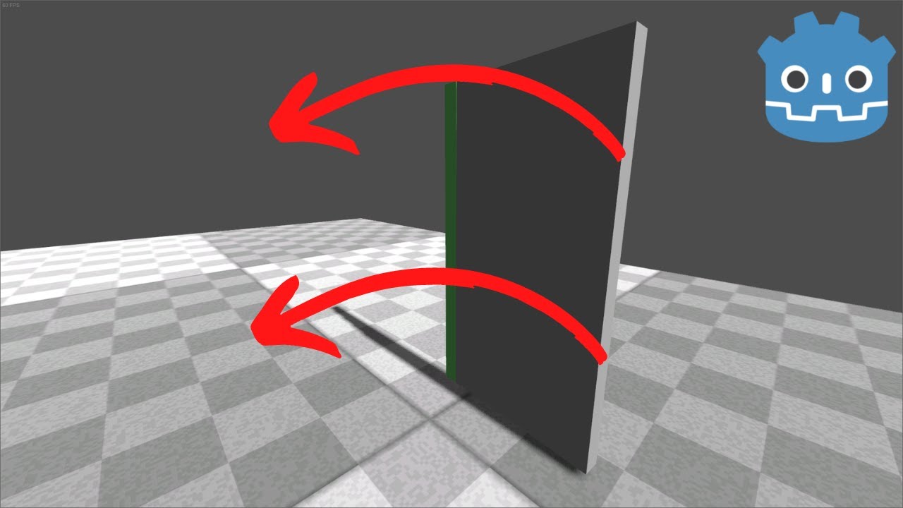 How To Make Physics Hinge Doors in Godot in 11 Minutes - YouTube
