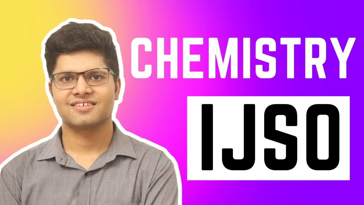 IJSO Chemistry Roadmap - YouTube