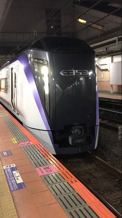 【E353系】特急かいじ58号新宿行き立川駅出発 2023/10/22 21:45 Limited Express Kaiji #鉄道 #jr #e353 #電車 - YouTube
