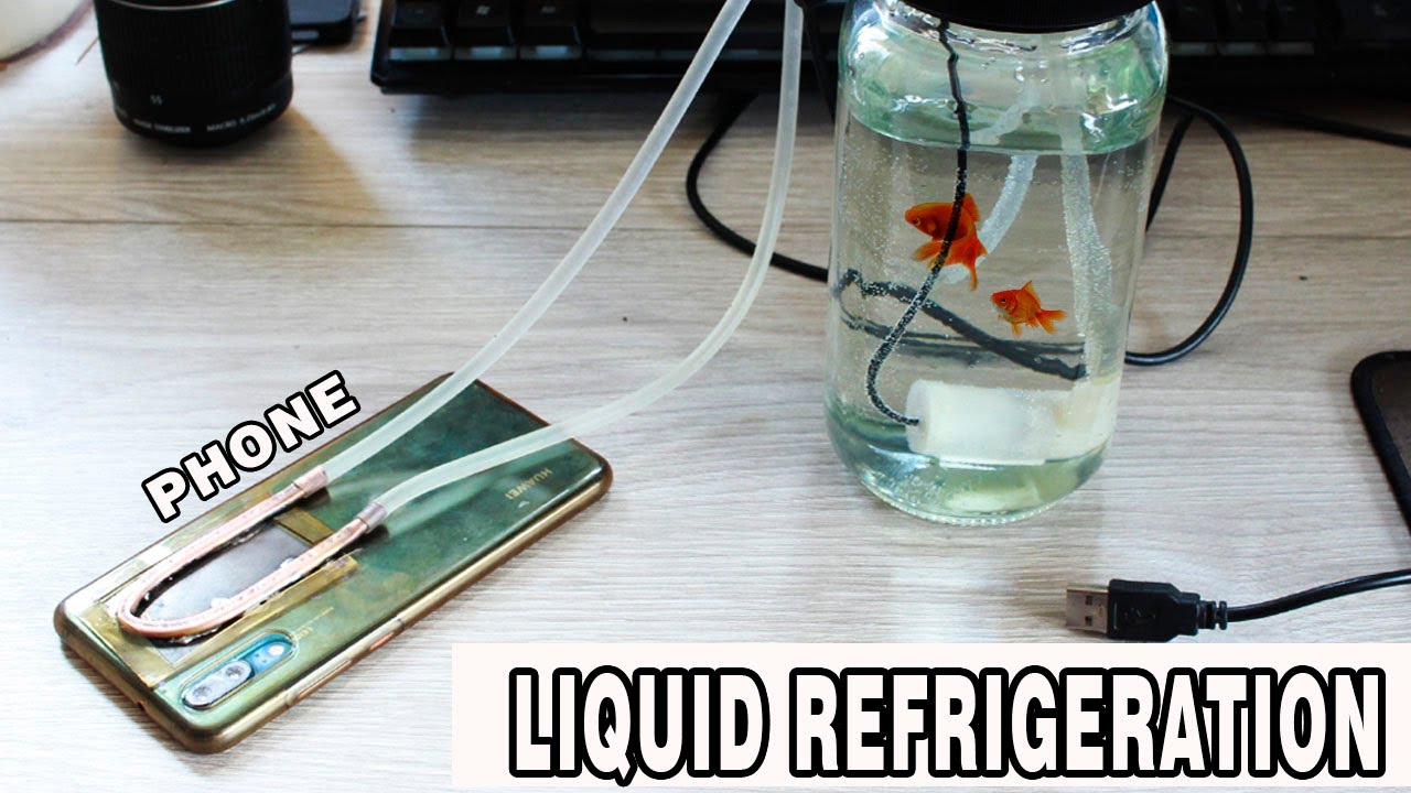 Liquid Cooling For Cell Phone - YouTube
