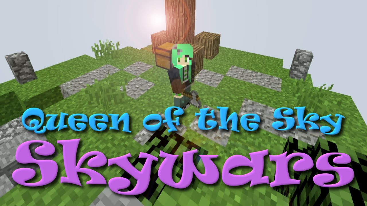 Minecraft | Skywars on Mineplex | Queen of the Sky | SallyGreenGamer - YouTube