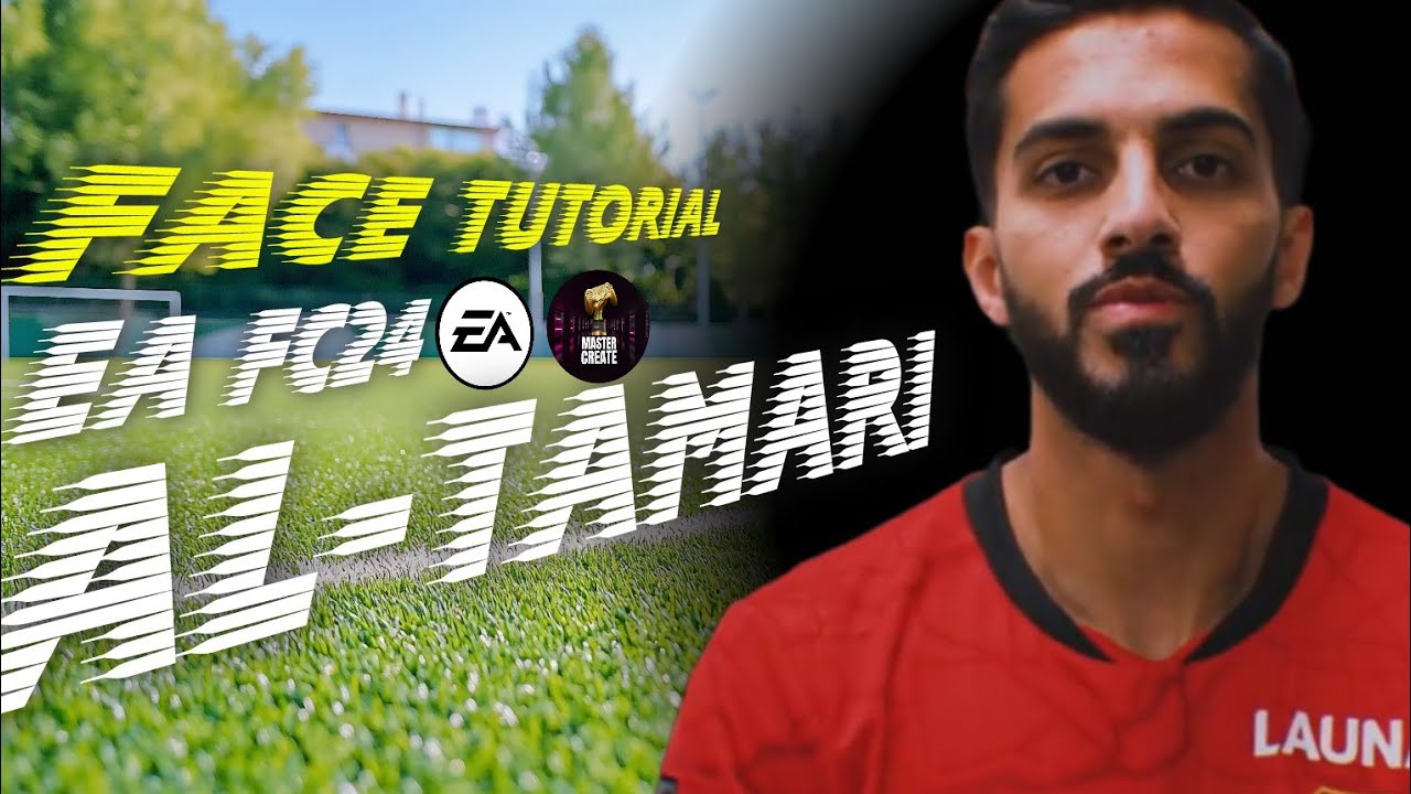 HOW TO CREATE MOUSA AL-TAMARI IN EA FC24 - YouTube
