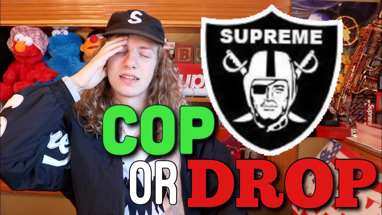 Supreme & Raiders Football Team Announce 2019 Collab! - YouTube