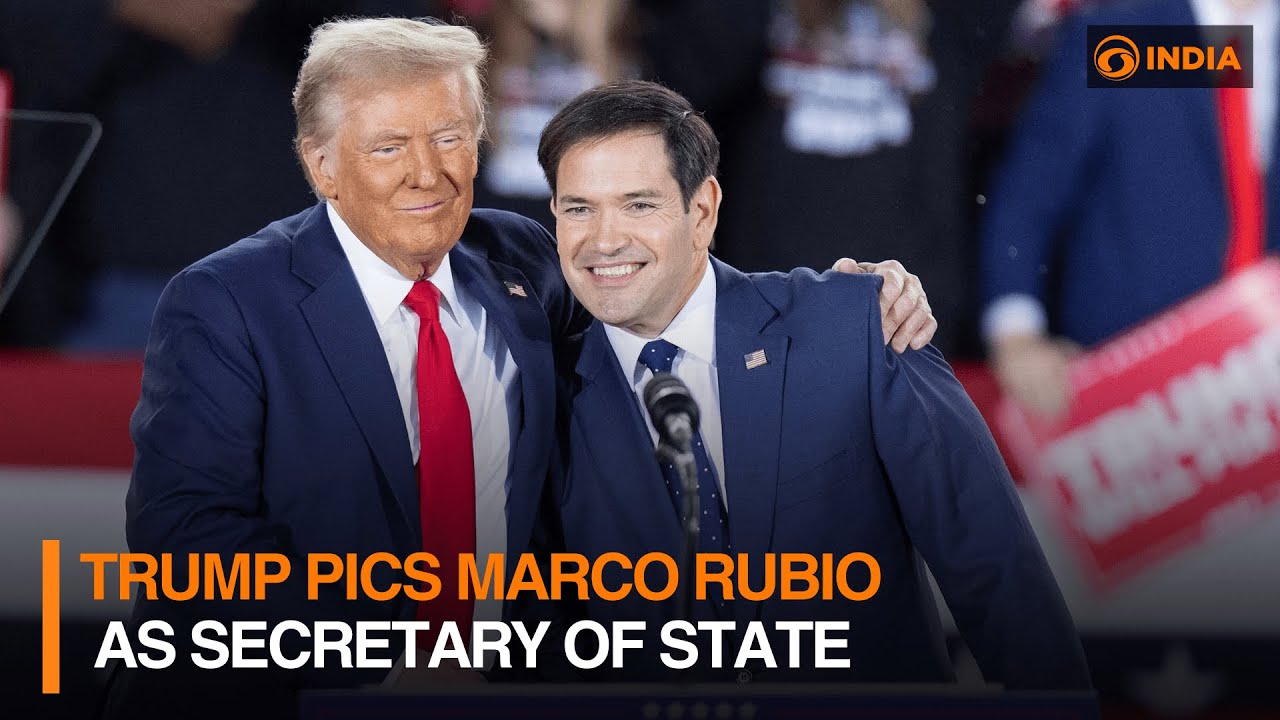 Trump Pics Marco Rubio as Secretary of State || DDI LIVE - YouTube