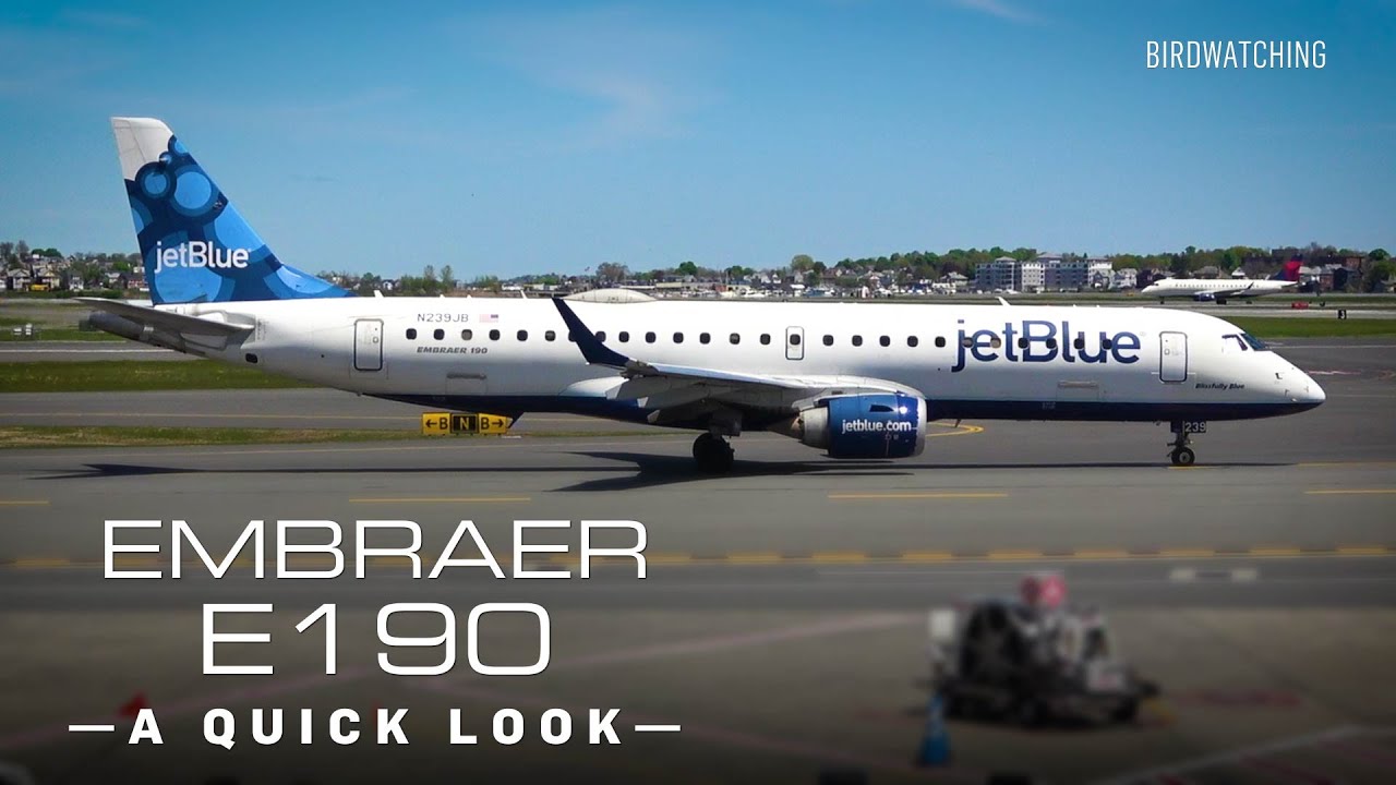 A Quick Look: The Embraer E190 - YouTube