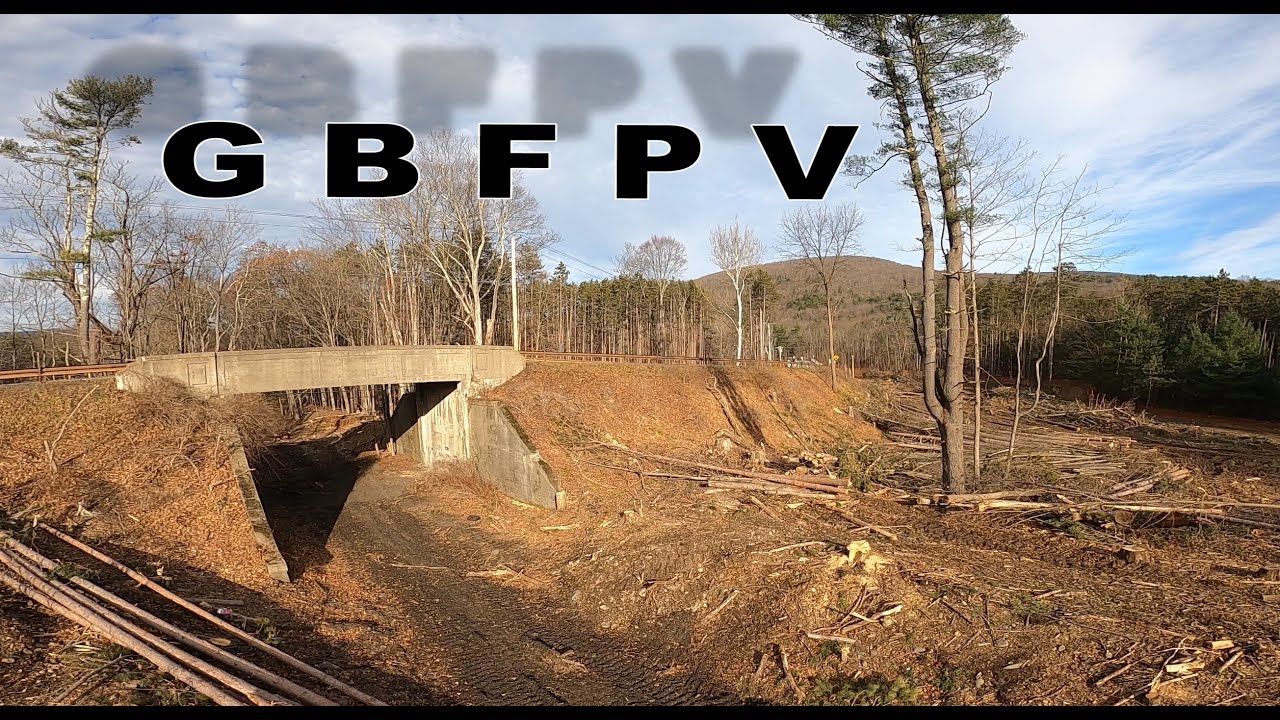 GBFPV HD1 Boiceville 5 arch bridge project flight one 12 5 21 - YouTube