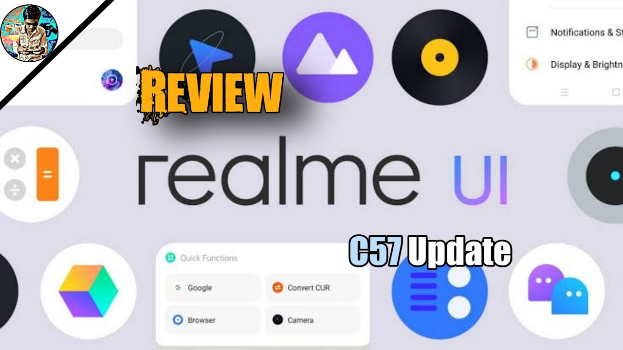 realme ui C57 update review , For realme 5/5i/5s, simplified banner and ...