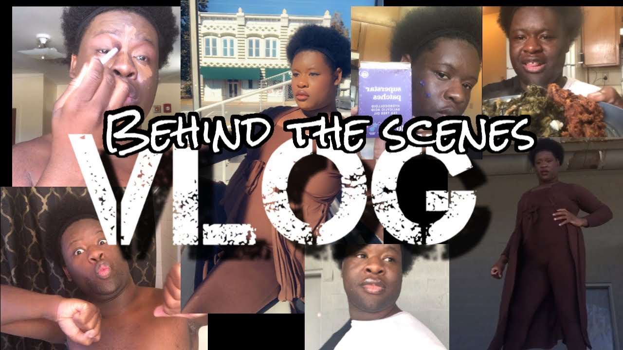 VLOG: I Do It All Behind The Scenes Of Me Modeling Self-made, makeup ...