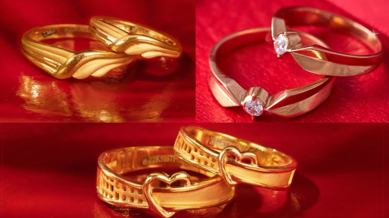 Latest Couple Ring Designs | Engagement / Wedding Rings Designs - YouTube