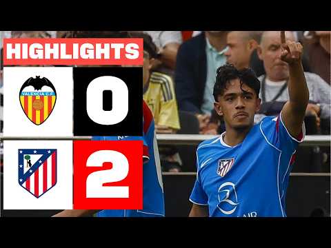 VALENCIA CF 0 - 2 ATLÉTICO DE MADRID | RESUMEN LALIGA EA SPORTS