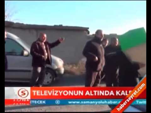 Televizyonun altında kaldı - Samanyolu Haber Ana Haber Videoları_01