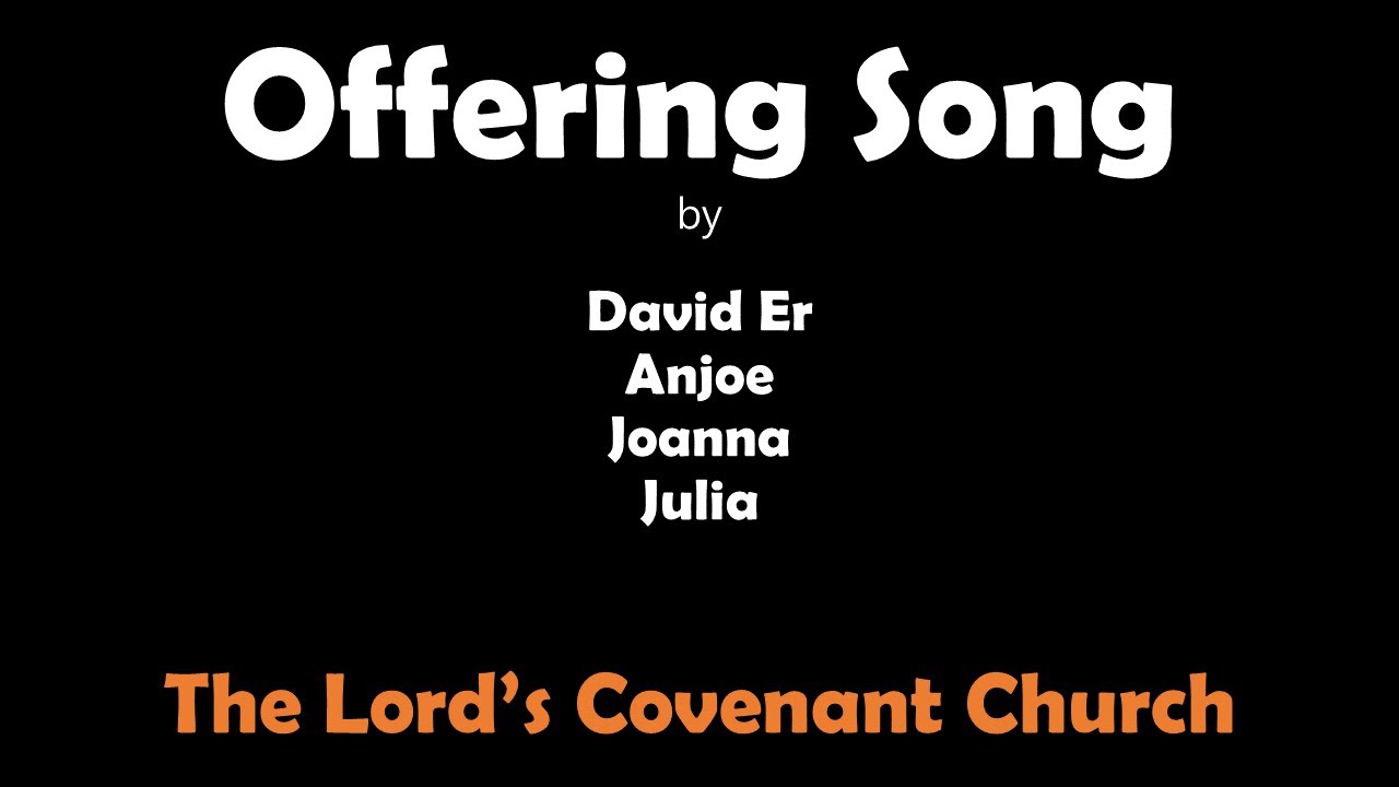 Offering Song (2020-06-14) - YouTube