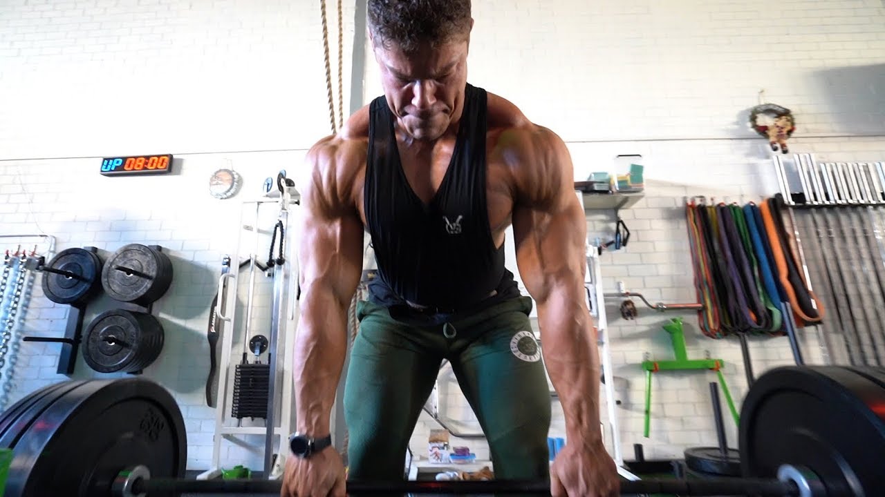 Back and Biceps - Wesley Vissers VS David Hoffmann - YouTube