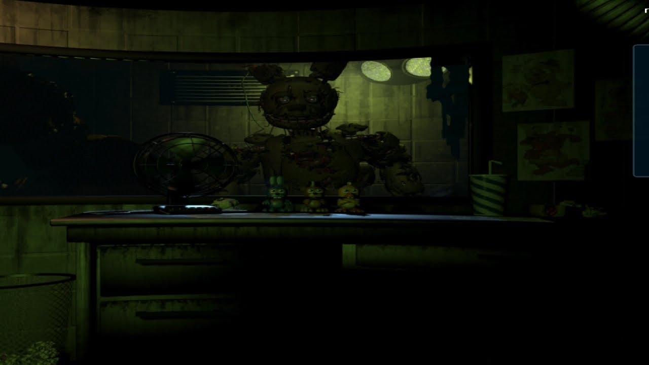 fnaf 3 gameplay - YouTube