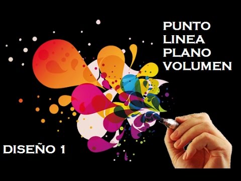 Diseño Basico (Punto, Linea, Plano y Volumen) - YouTube
