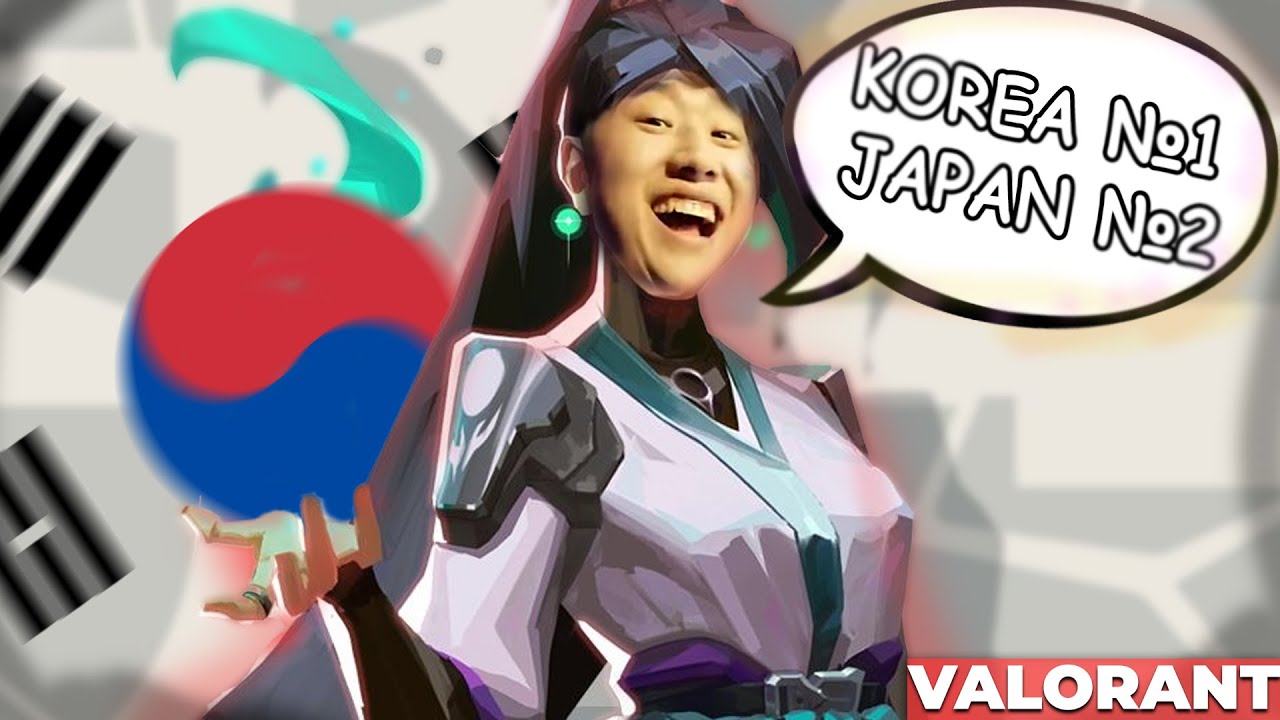 Proving to the Japanese Player That Korea Number 1 in Valorant - YouTube