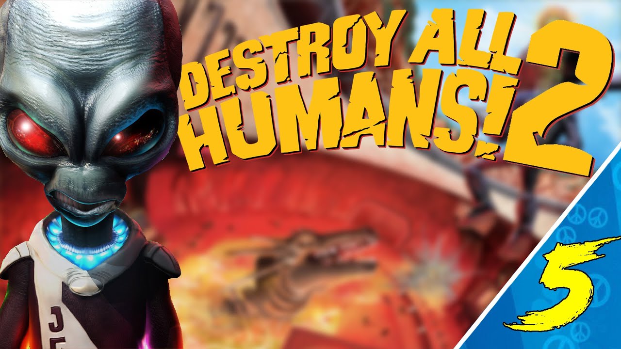 Destroy All Humans 2 | KOJIRA KAIJU BATTLE #5 (Directo resubido) - YouTube