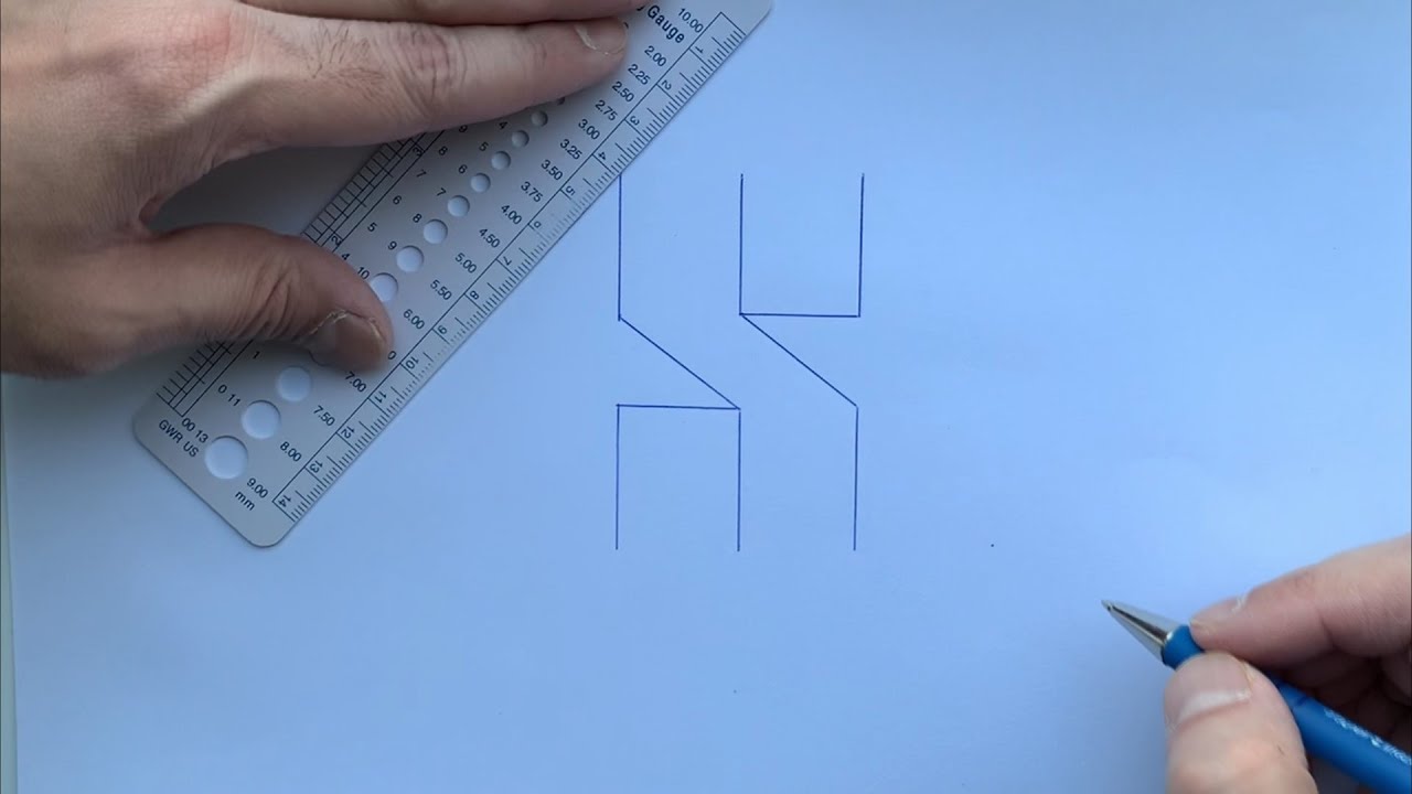 How To Draw The Perfect Letter S | Easy Drawing Tutorial - YouTube