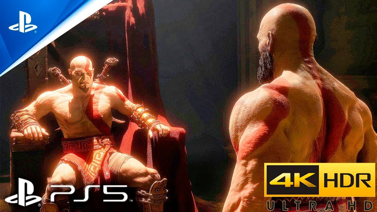 Kratos Encontra O JOVEM KRATOS | God Of War RAGNAROK VALHALLA CENA ...