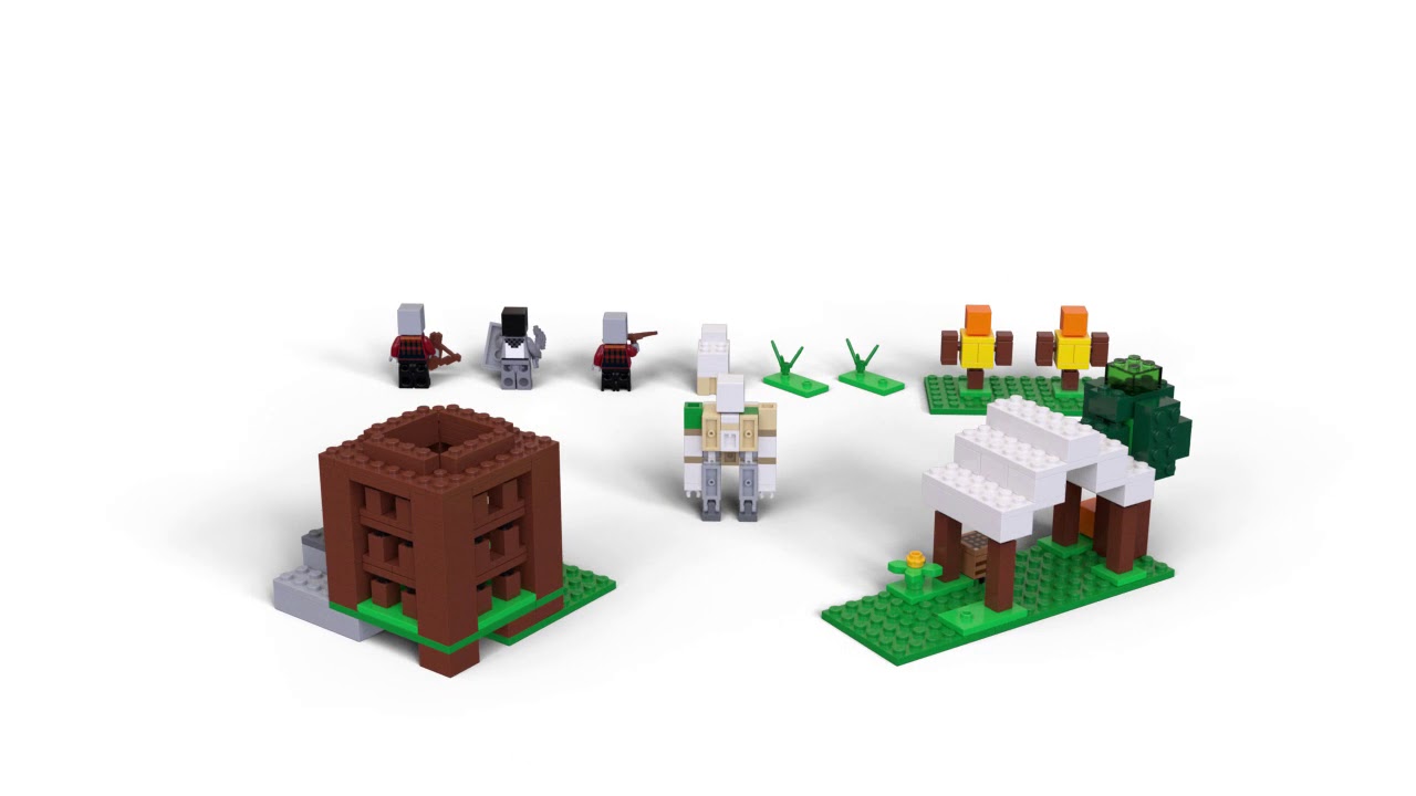 LEGO Minecraft The Pillager Outpost (21159) - YouTube