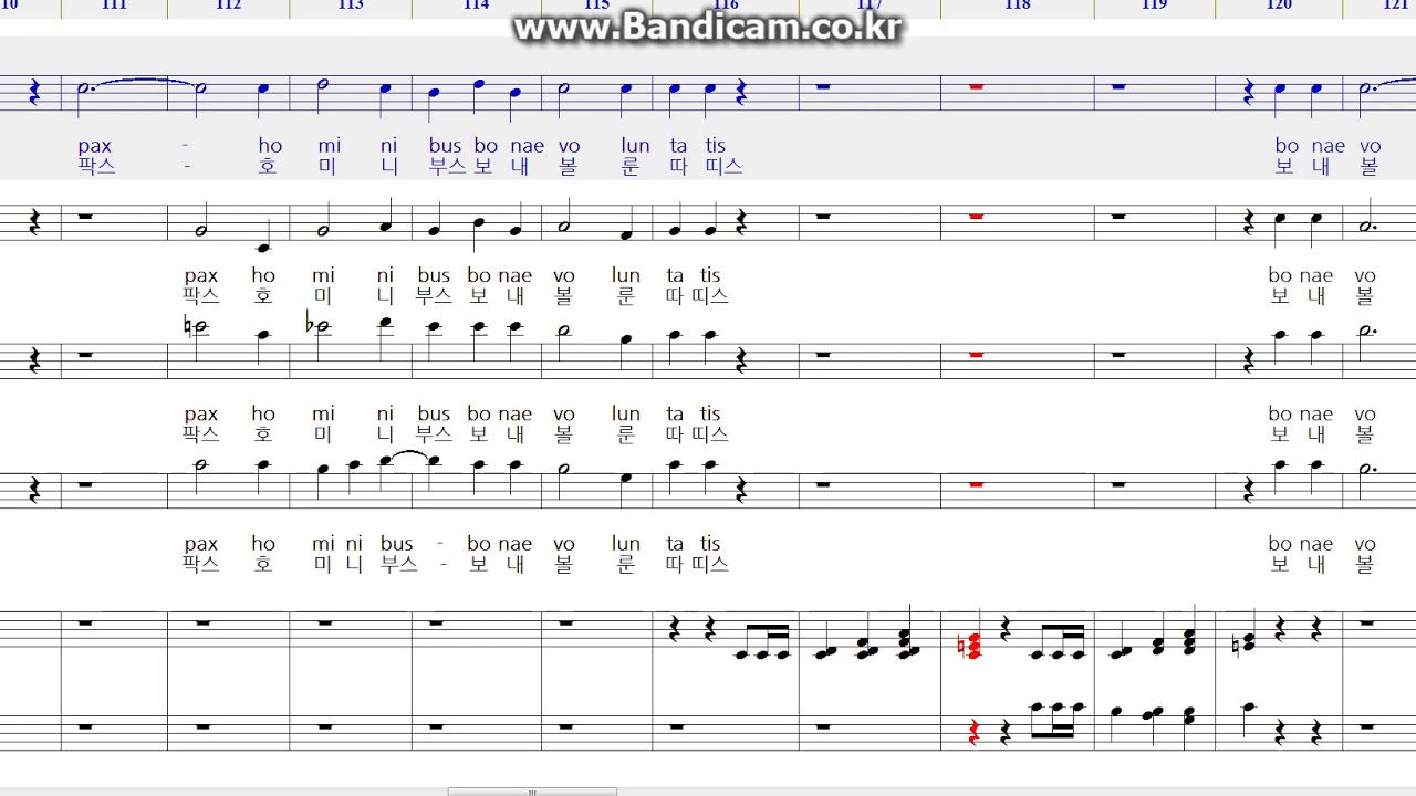 Gloria(John Rutter)_제1악장_전파트 - YouTube