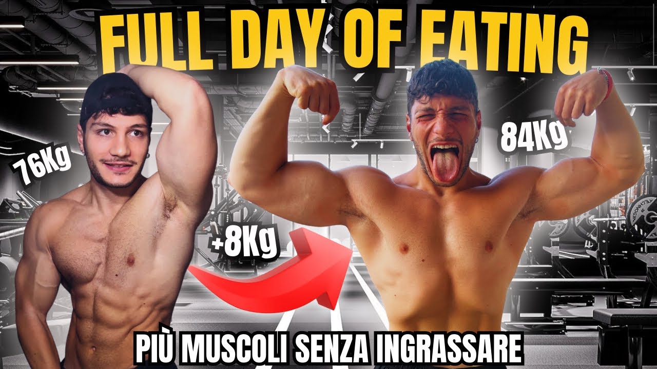 5.000 calorie - FULL DAY OF EATING - Lean Bulk - YouTube