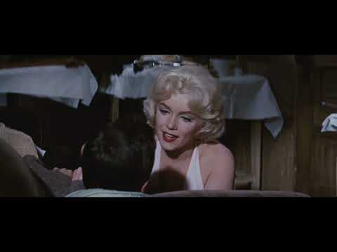 marilyn monroe 1960 gel sevişelim filmi buna çok sevindim şimdi söyle bana kimsin sen türkçe sahnesi